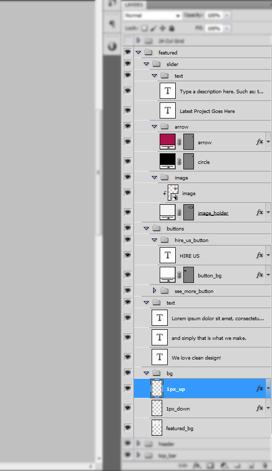 Design a Sleek Website Interface in Photoshop - Go Media™ · Creativity ...