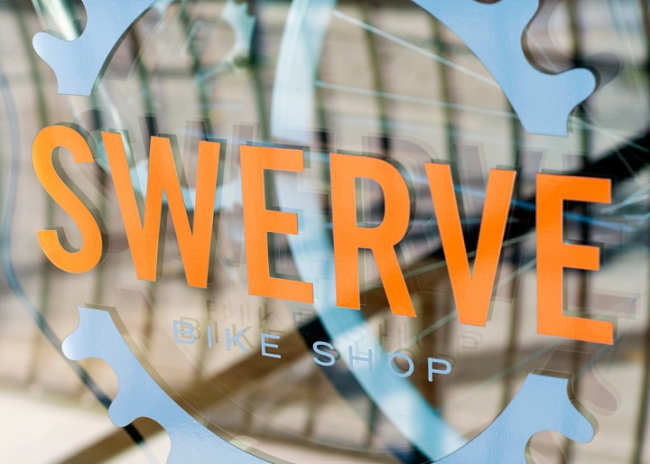 Swerve Bicycle Shop Branding by Go Media