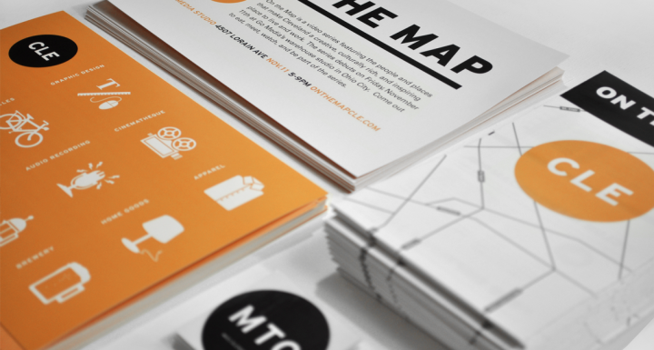 On The Map Print Design by Go Media