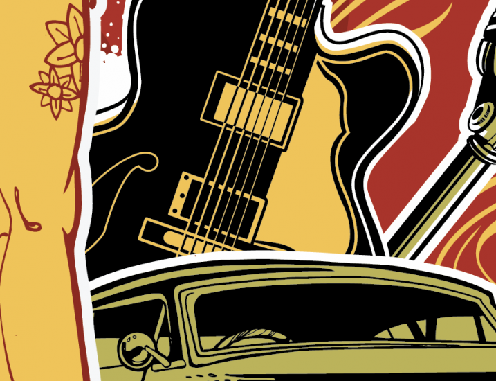 Create a Rockabilly Poster With Vector Set 22 – Part II - Go Media ...