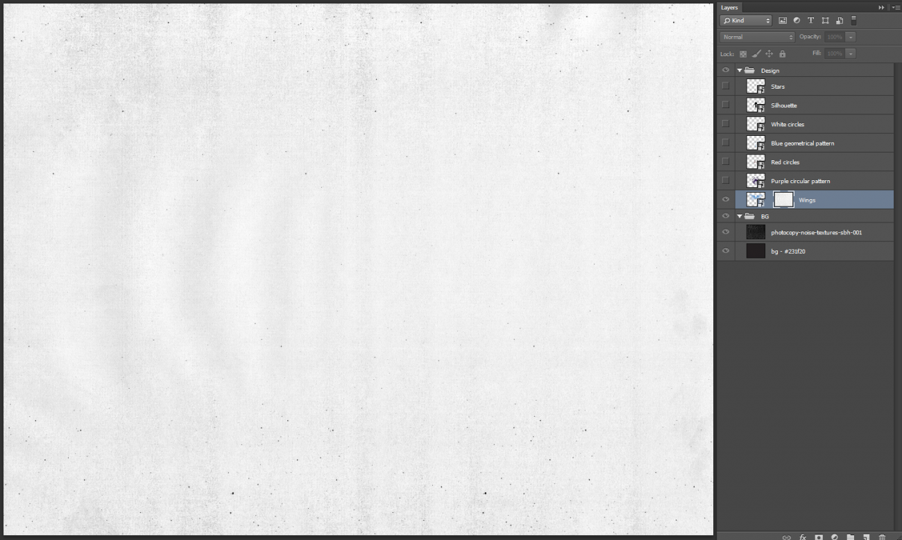 Texture Tutorial: Aged poster design with the Photocopy Noise Texture Pack