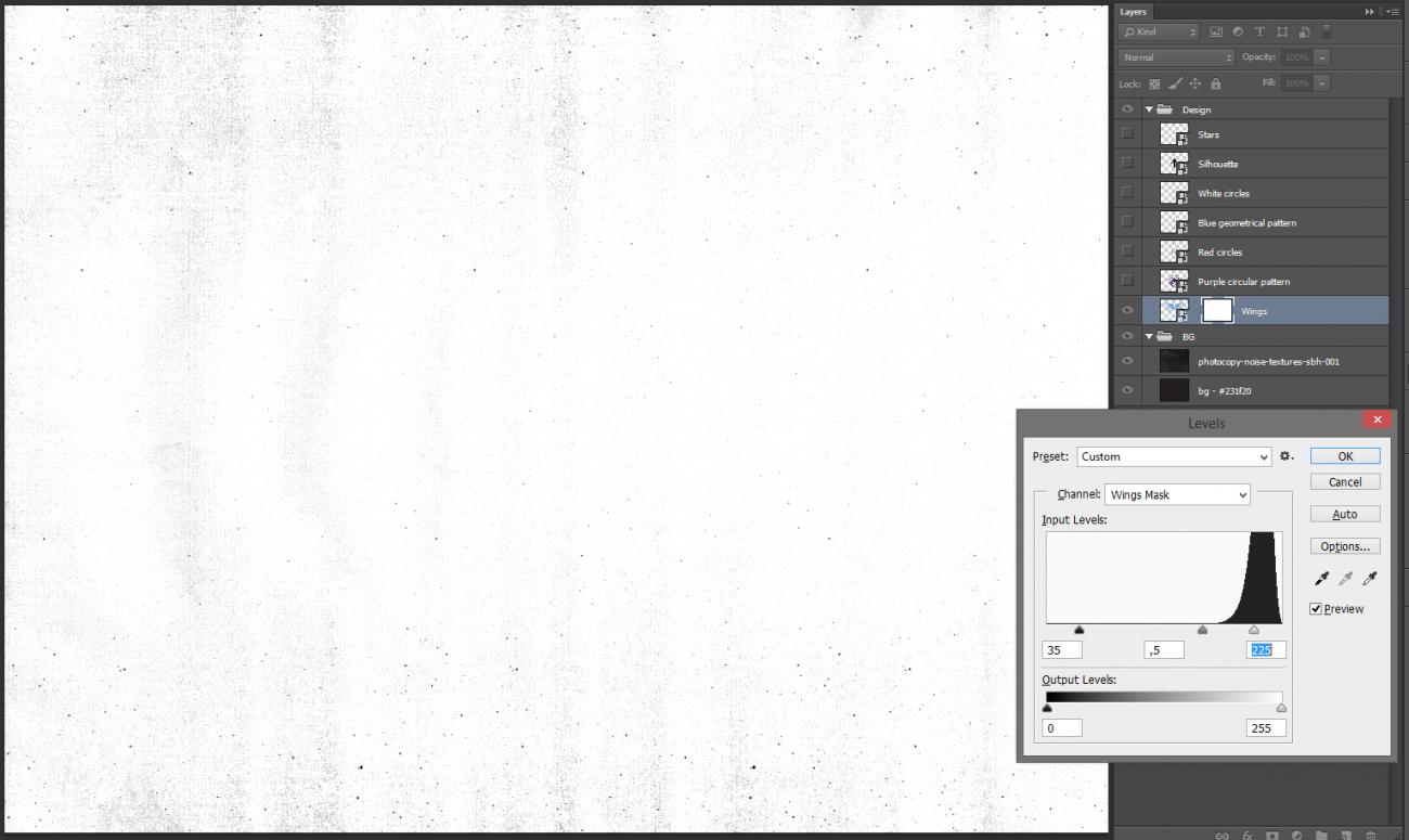 Texture Tutorial: Aged poster design with the Photocopy Noise Texture Pack
