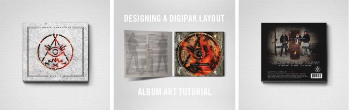 Designing a Digipak Layout for Campfire Conspiracy