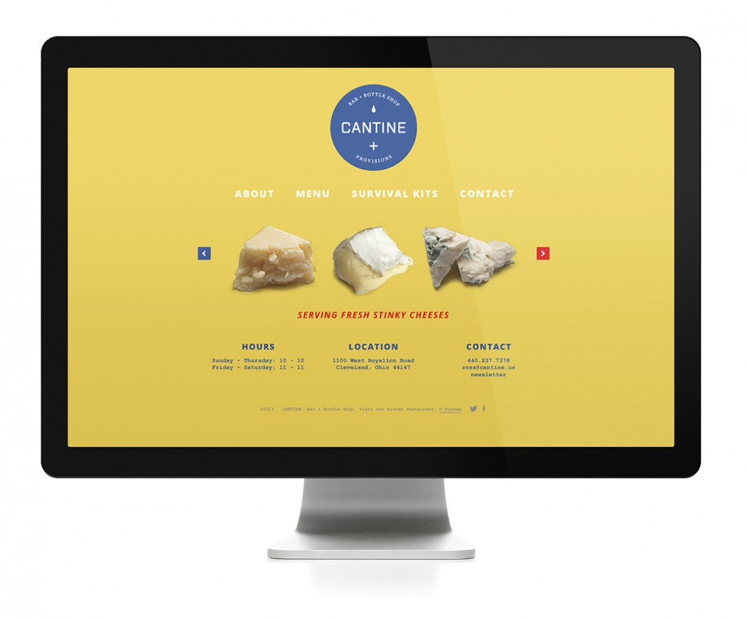 Cantine Bar + Bottle Shop Logo Design by Go Media