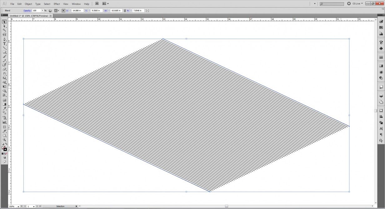 How to make patterns in Illustrator - lines & dots