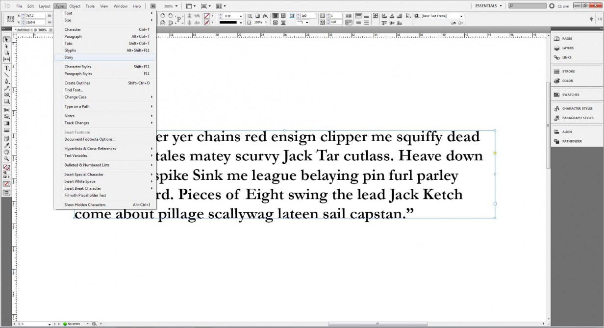 Hanging Punctuation in InDesign and Illustrator | Design Tip of the ...