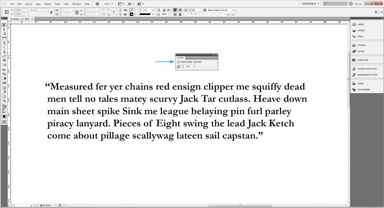 Hanging Punctuation in InDesign and Illustrator | Design Tip of the ...