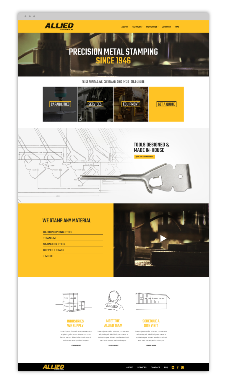 Allied Tool and Die - Go Media™ · Creativity at work!