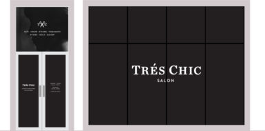 Très Chic Salon Branding - Go Media™ · Creativity at work!